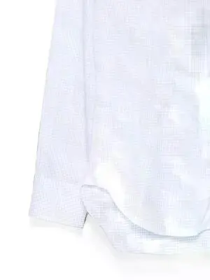 BARBA NAPOLI Grid-pattern Shirt