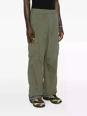 Carhartt Work In Progress Cargo-pocket Trousers - Green