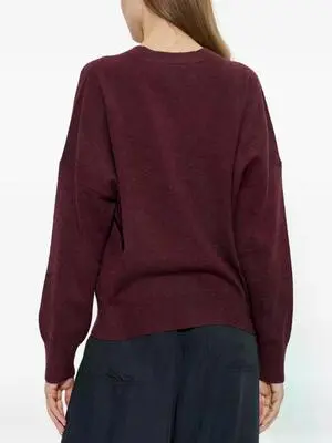 MARANT ETOILE Marisans" Crewneck Sweater - Red