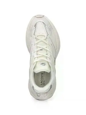 Lacoste Logo Detail Lace-up Sneakers - White