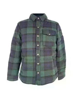 Ralph Lauren 2022 Tartan Quilted Wool Jacket - Green