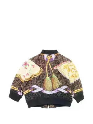 Fendi S 2010s Fendace Zucca Blouson Jacket
