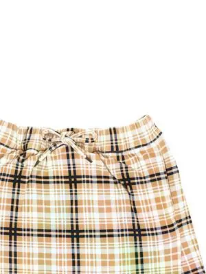 VIVIENNE WESTWOOD Check-pattern Pleated Skirt