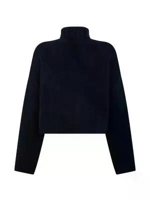 LISA YANG Ribbed-knit Roll-neck Sweater