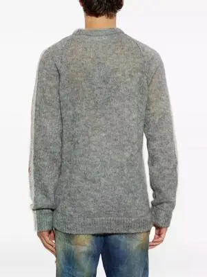 Dsquared2 Side-stripe Raglan-sleeve Sweater