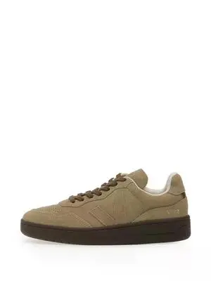 VEJA V-90 Suede Taupe Eagle Sneakers - Neutrals