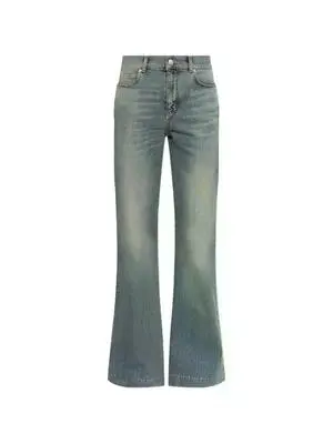 Alexander McQueen Flared-leg Jeans - Blue
