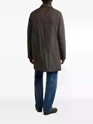 Etro Padded Raincoat With Arnica Motif
