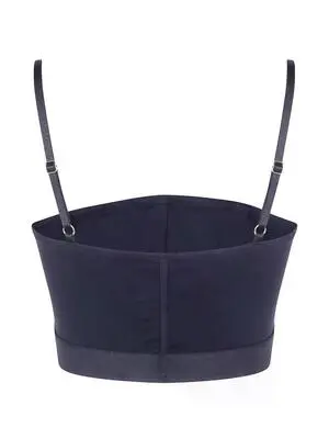 TOM FORD Modal Signature Top With Zig-zag Stitching And Jacquard Label