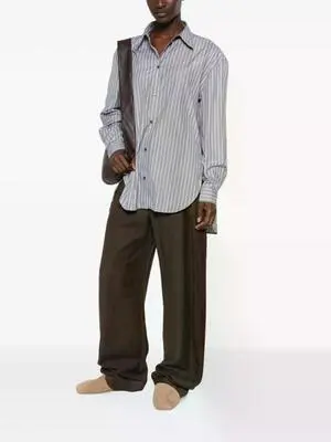 Soeur Vertical-stripe Long-sleeve Shirt