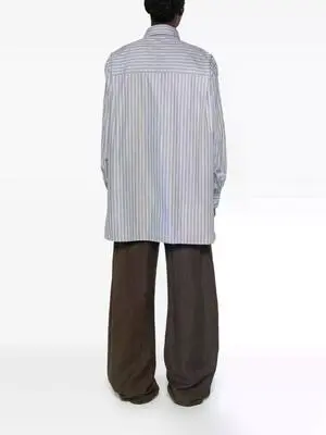 Soeur Vertical-stripe Long-sleeve Shirt
