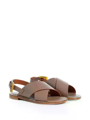 Roberto Festa Solea Crossover-strap Flat Sandals