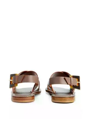 Roberto Festa Solea Crossover-strap Flat Sandals