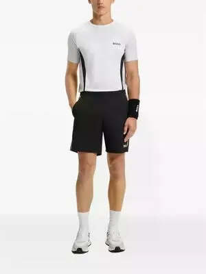 BOSS Mesh-jersey Slim-fit T-shirt - White
