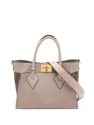 LOUIS VUITTON 2021-2026 Monogram On My Side Pm Satchel - Brown