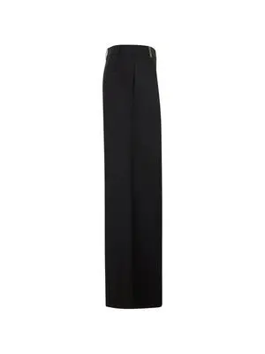 Peserico Pleated Wrap-style Trousers
