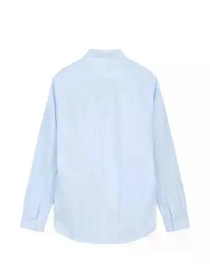 Canali Vertical-stripe Button-down Shirt