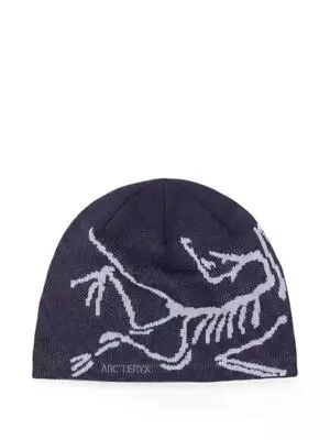 Arc'teryx Logo-intarsia Beanie Hat - Black