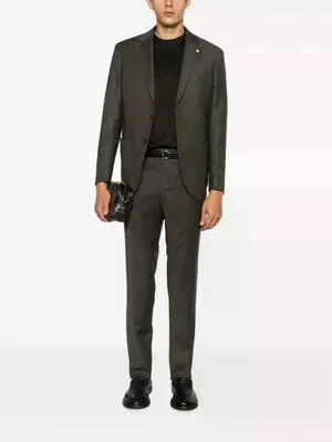 LUIGI BIANCHI MANTOVA Single-breasted Notched-lapels Suit