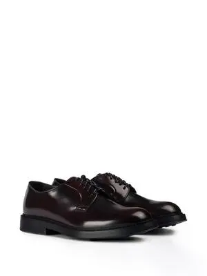 DOUCAL'S Lace-up Leather Derby Shoes