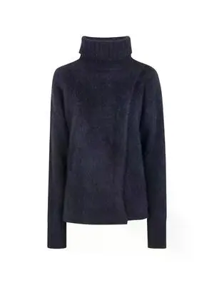UMA WANG Turtleneck Sweater - Black