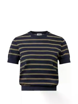 DRYKORN Ronija Striped Short-sleeve T-shirt - Blue