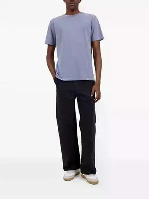 A.p.c. Logo-print Short-sleeve T-shirt - Blue