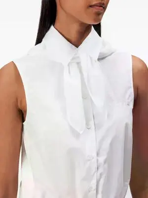 DRYKORN Tie-neck Sleeveless Shirt