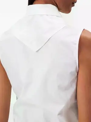 DRYKORN Tie-neck Sleeveless Shirt