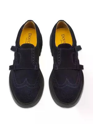 DOUCAL'S Brogue-detail Double-strap Monk Shoes