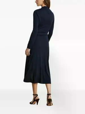 Ralph Lauren Yamilla Draped Midi Dress