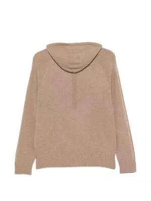 CFCL Drawstring Raglan-sleeve Hoodie - Neutrals