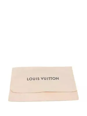 LOUIS VUITTON Monogram Giant Reverse Double Zip Pochette Crossbody Bag