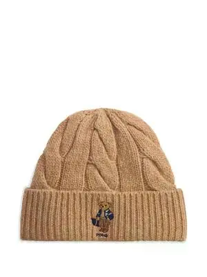 Polo Ralph Lauren Polo Bear Cable-knit Beanie Hat