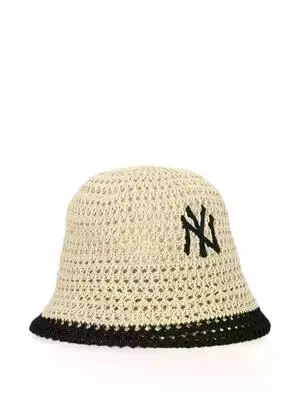 New Era Logo-embroidered Knitted Bucket Hat