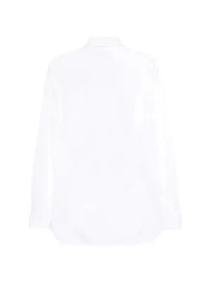 BARBA NAPOLI Spread-collar Shirt - White