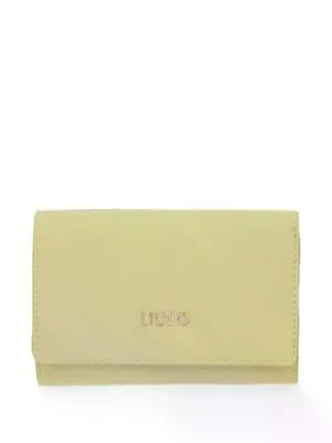 Liu Jo Pebbled-effect Trifold Wallet - Yellow