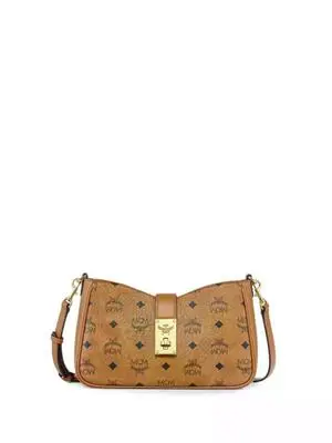 Mcm Tracy Monogram-print Shoulder Bag