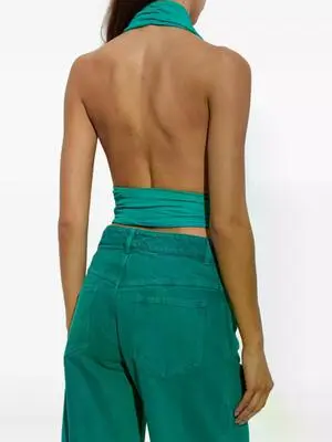 Christopher Esber Draped Halterneck Top