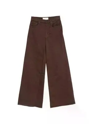 MOTHER The Undercover Sneak Wide-leg Jeans