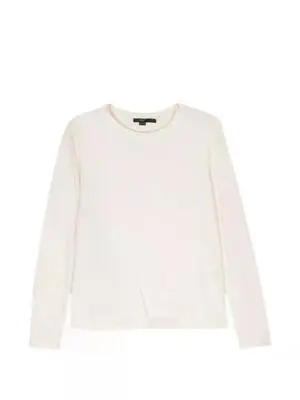 Seventy Long-sleeve Round-neck Sweater - White
