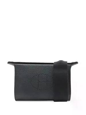 Hermès 2026 Togo Videpoches Crossbody Bag - Black
