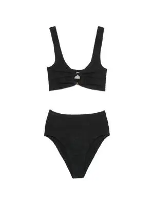 Hunza G Nadine Hoop Bikini - Black