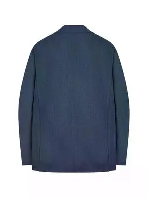Canali Single-breasted Blazer - Blue