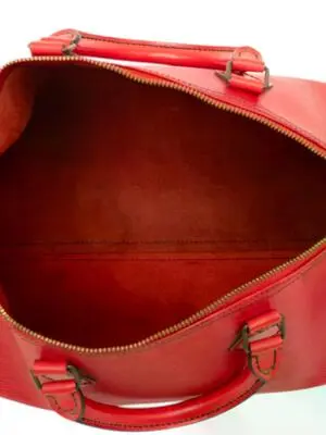 LOUIS VUITTON 1990 Epi Speedy 35 Boston Bag