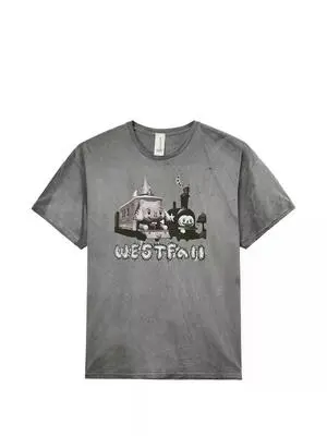 WESTFALL Graphic-print T-shirt - Grey