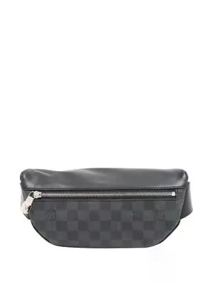 LOUIS VUITTON Damier Graphite Rainbow Logo Discovery Bumbag Belt Bag