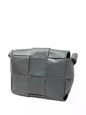 Bottega Veneta Cassette Crossbody Bag - Grey