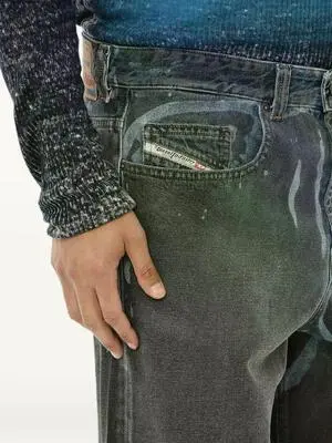 DIESEL® 2001 D-macro-s Loose-fit Jeans