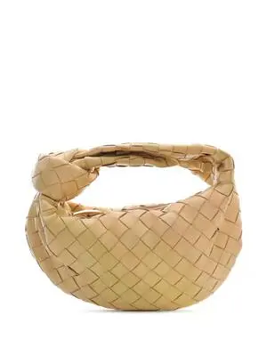 Bottega Veneta 2012-2026 Mini Nappa Intrecciato Jodie Hobo Bag - Neutrals